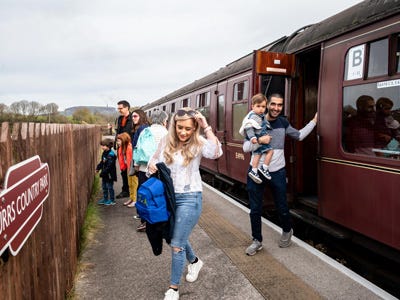 Tickets selection for All Day Rover